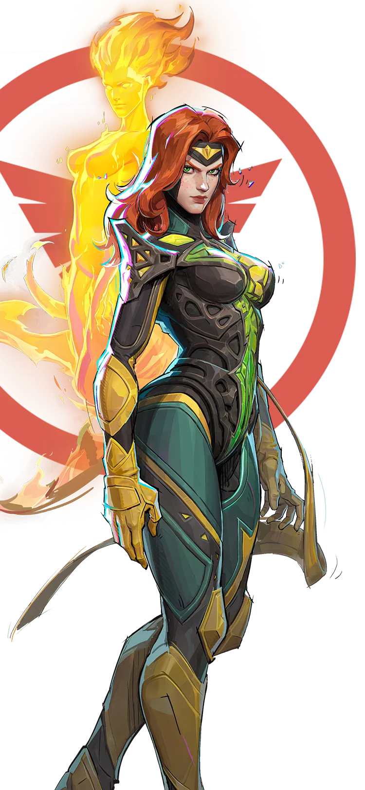 Futanari Jean Grey aka The Phoenix from Marvel