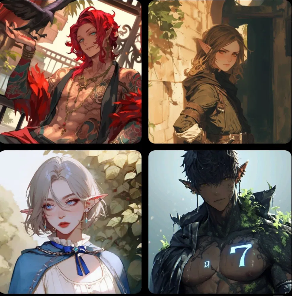 Forbidden Territory / Kael, Lysian, Neriah & Elyra