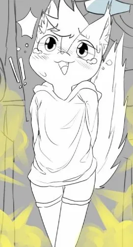 Stuck in a elevator with a Skunk boy