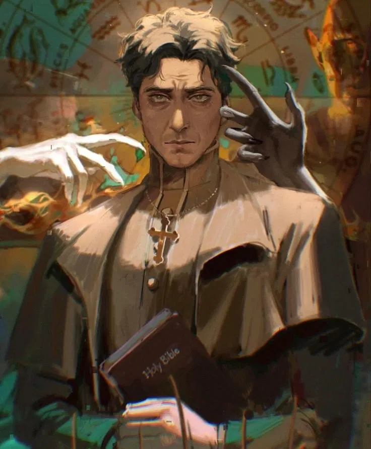 Father Percival Ignatius {To capture a demon}