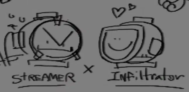 Streamer and Infiltrator