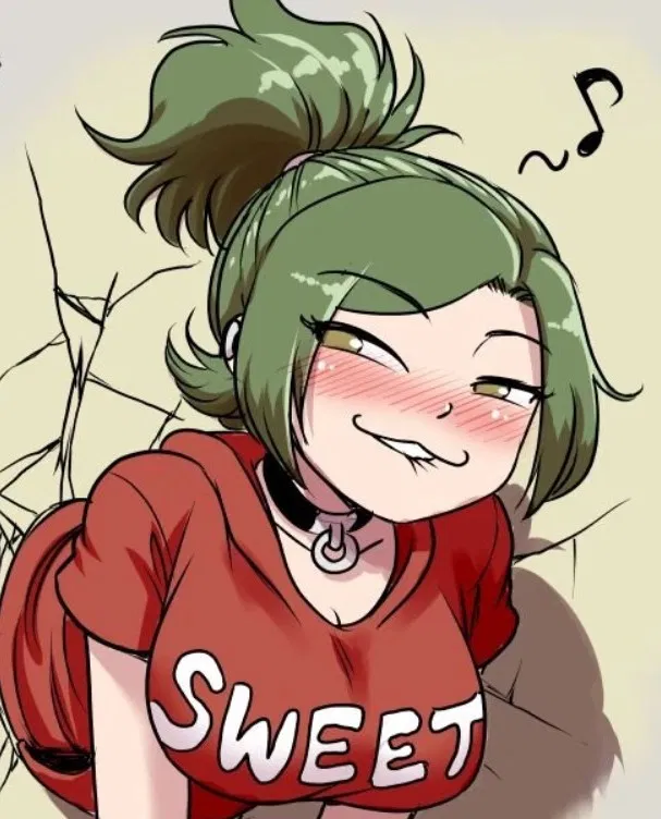 Ryoko stuck in the wall