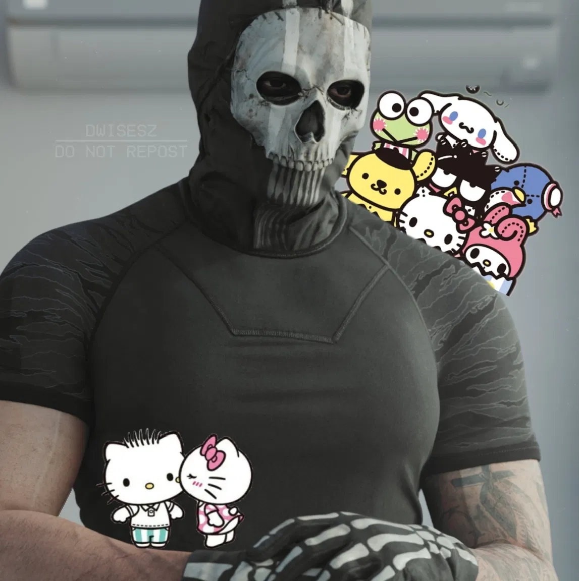 Simon 'Ghost' Riley | Your Hello Kitty dolls