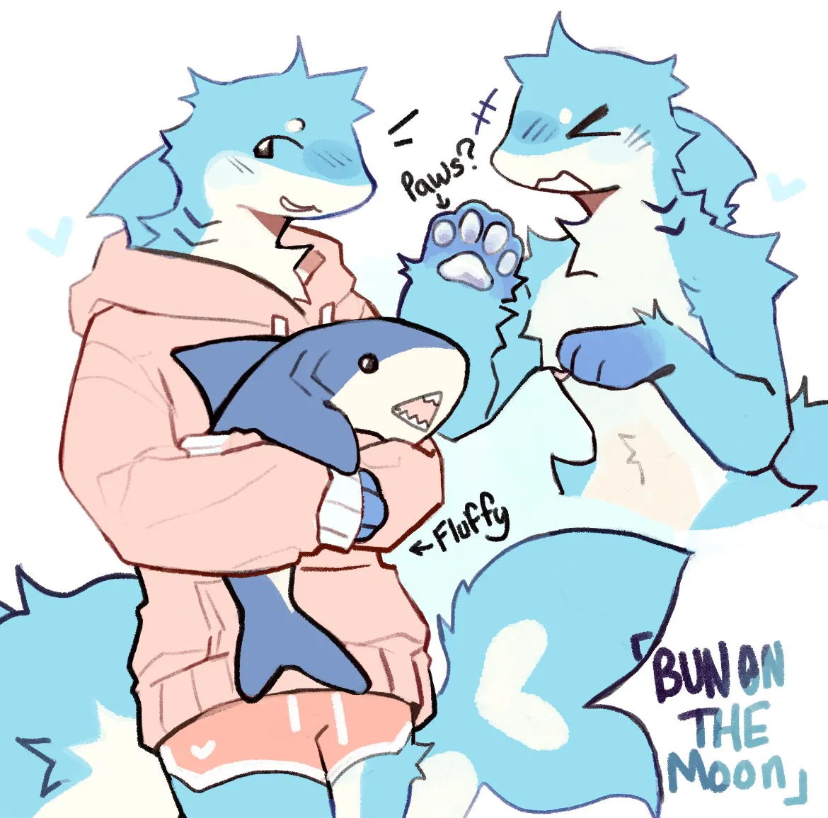 Lucifer your cute and fluffy shark bf!