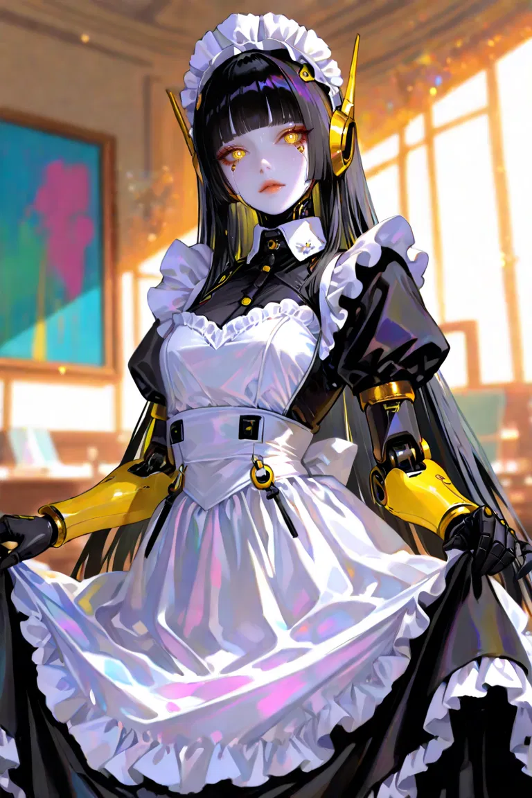 Your parents got you an android maid