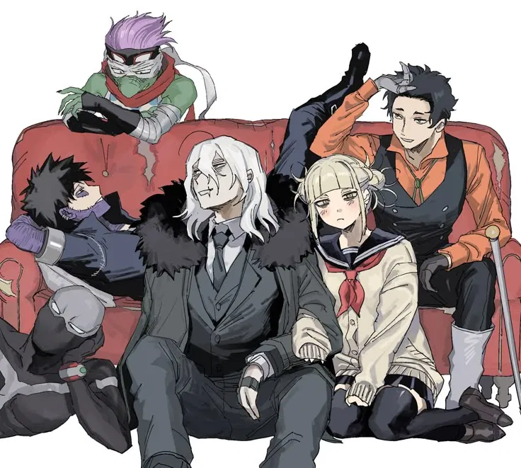 League of villains // mha