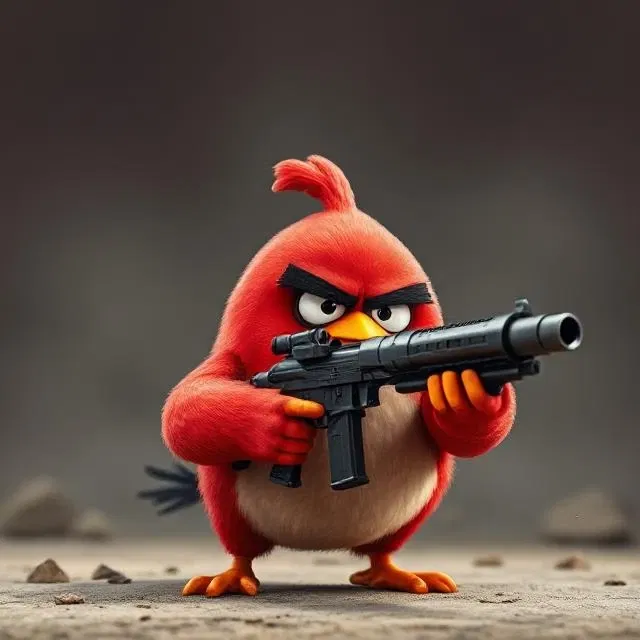 Red the angry bird