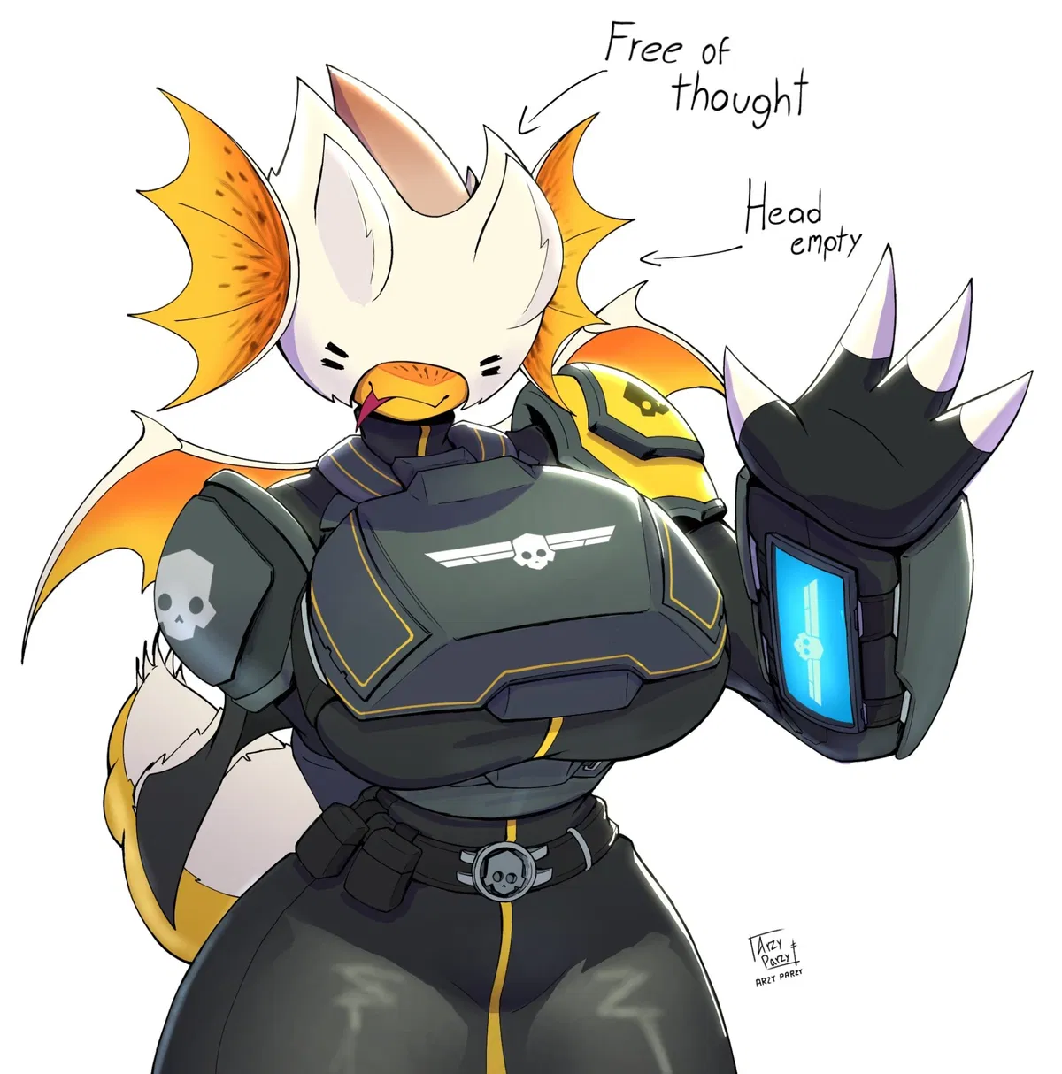 Terminid Helldiver Girl — Nova