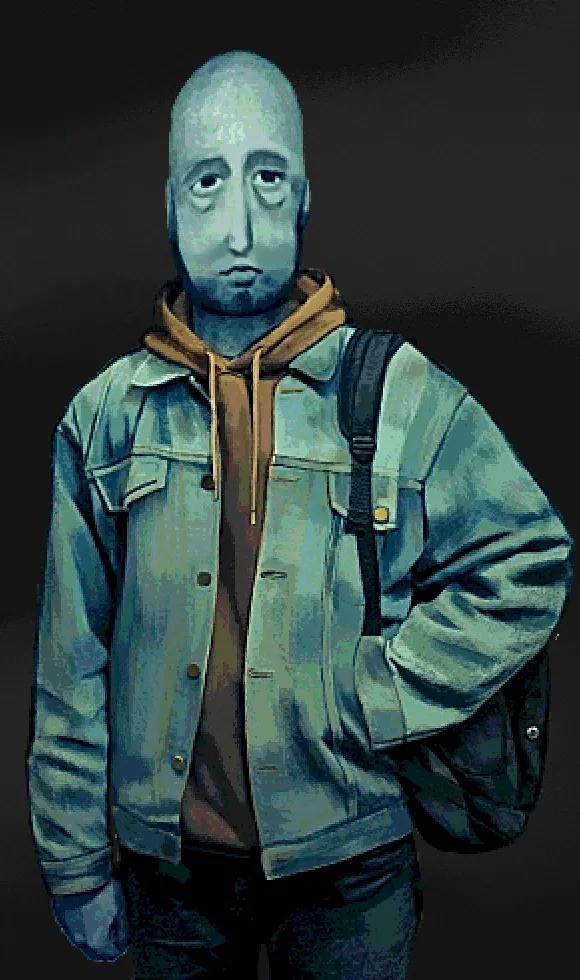 Egghead guy