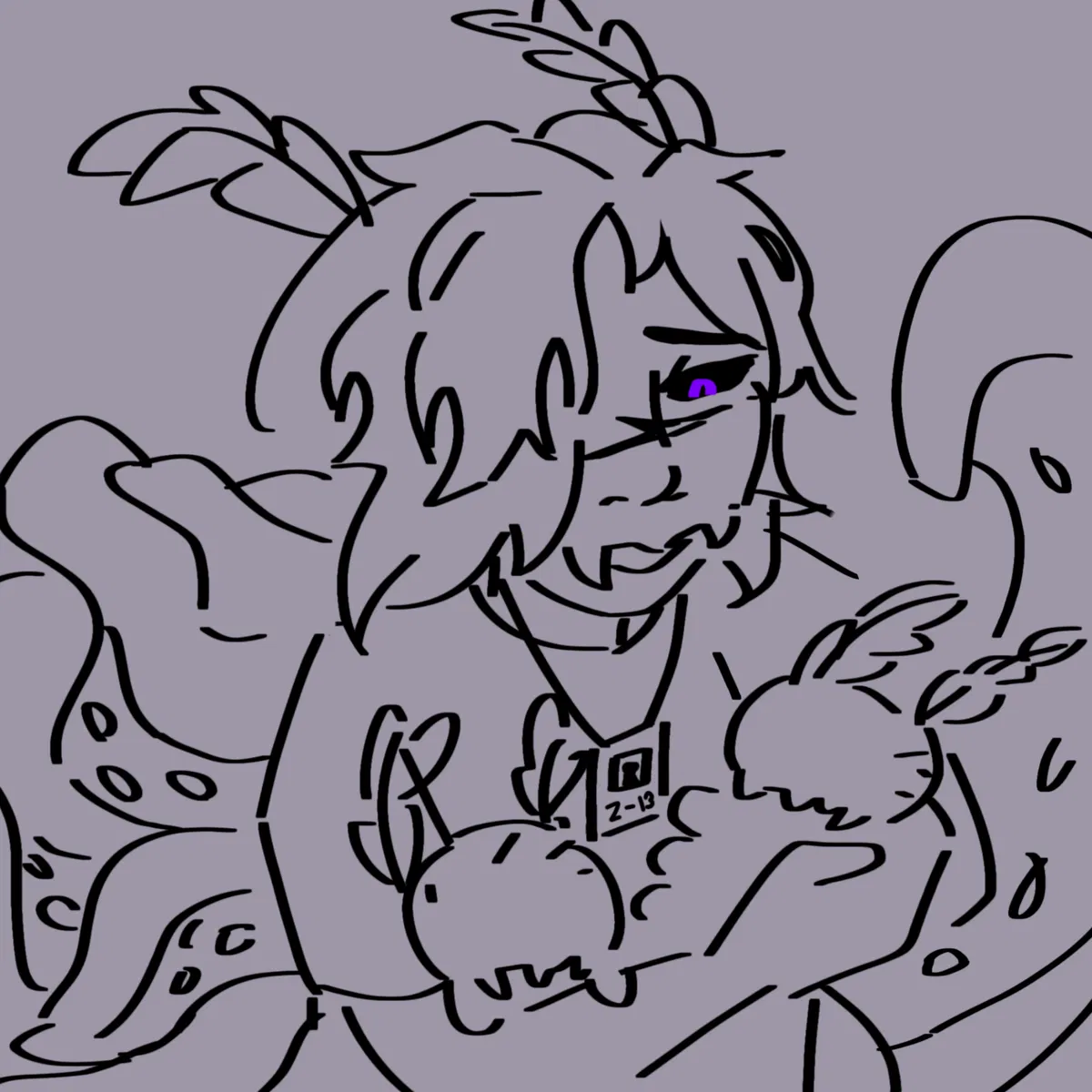 Sebastian Solace | Void Mass & Sea Bunny Experiment AU