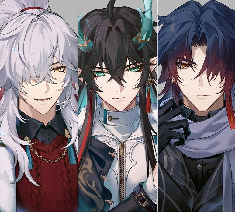 Blade, Dan Heng, and Jing Yuan