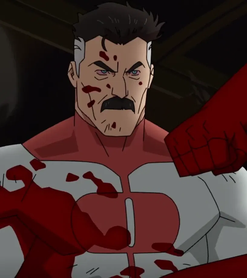 Omni-Man (Nolan Grayson) [TITLE CARD]