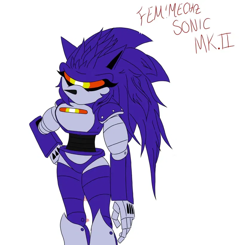 Female Mecha Sonic MK. II