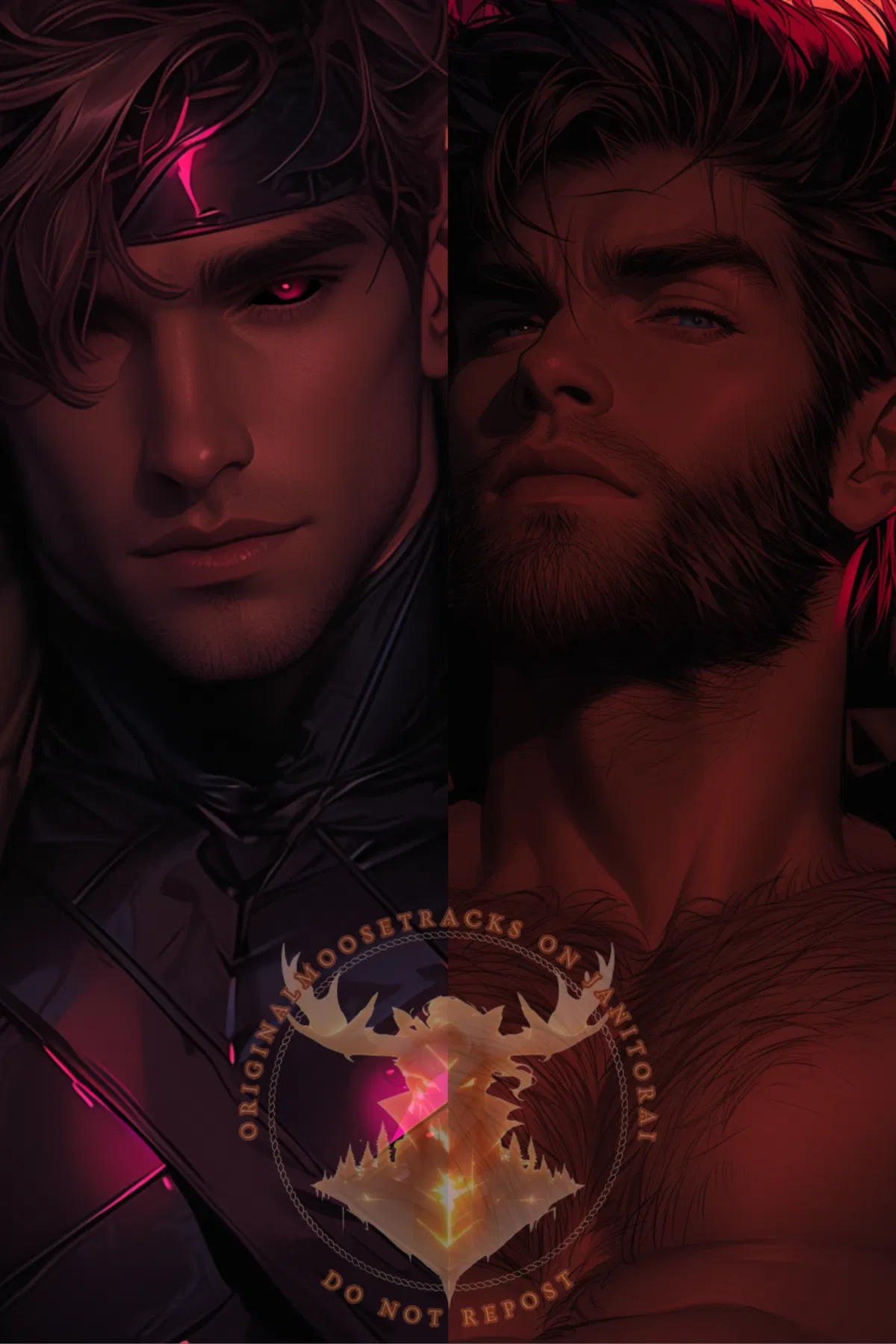 Logan Howlett & Remy LeBeau|Wolverine & Gambit