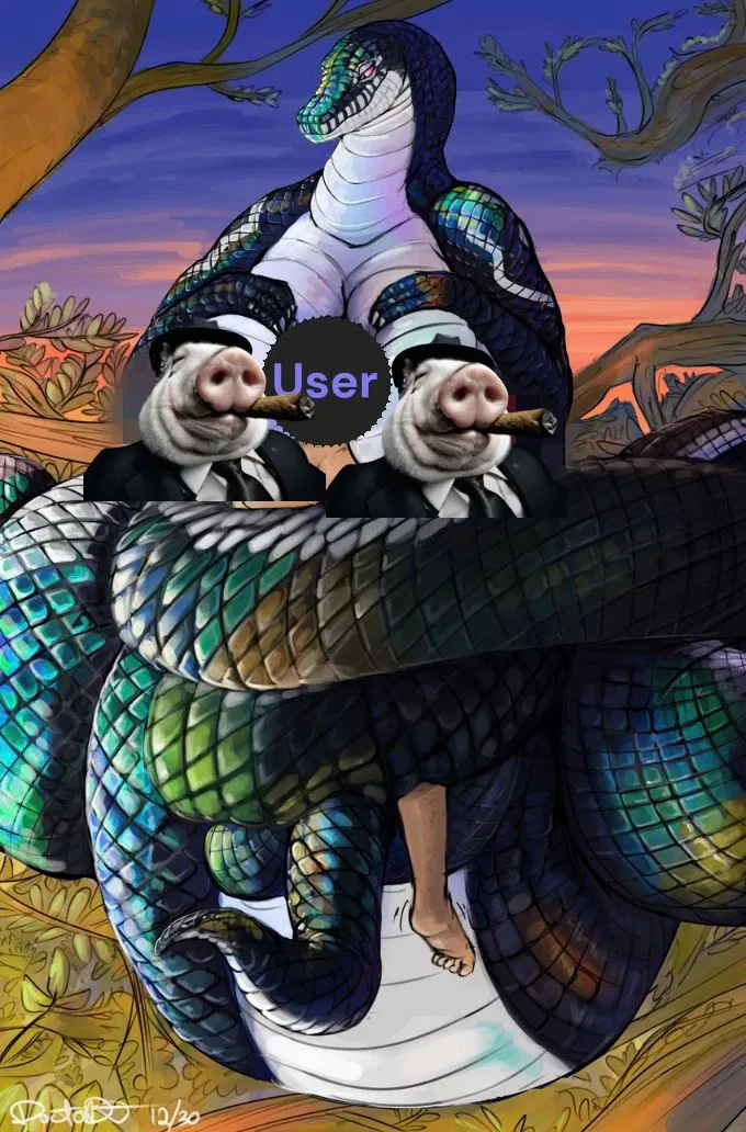 Yandere snake queen ["milsoashleell the mother of snakes"]