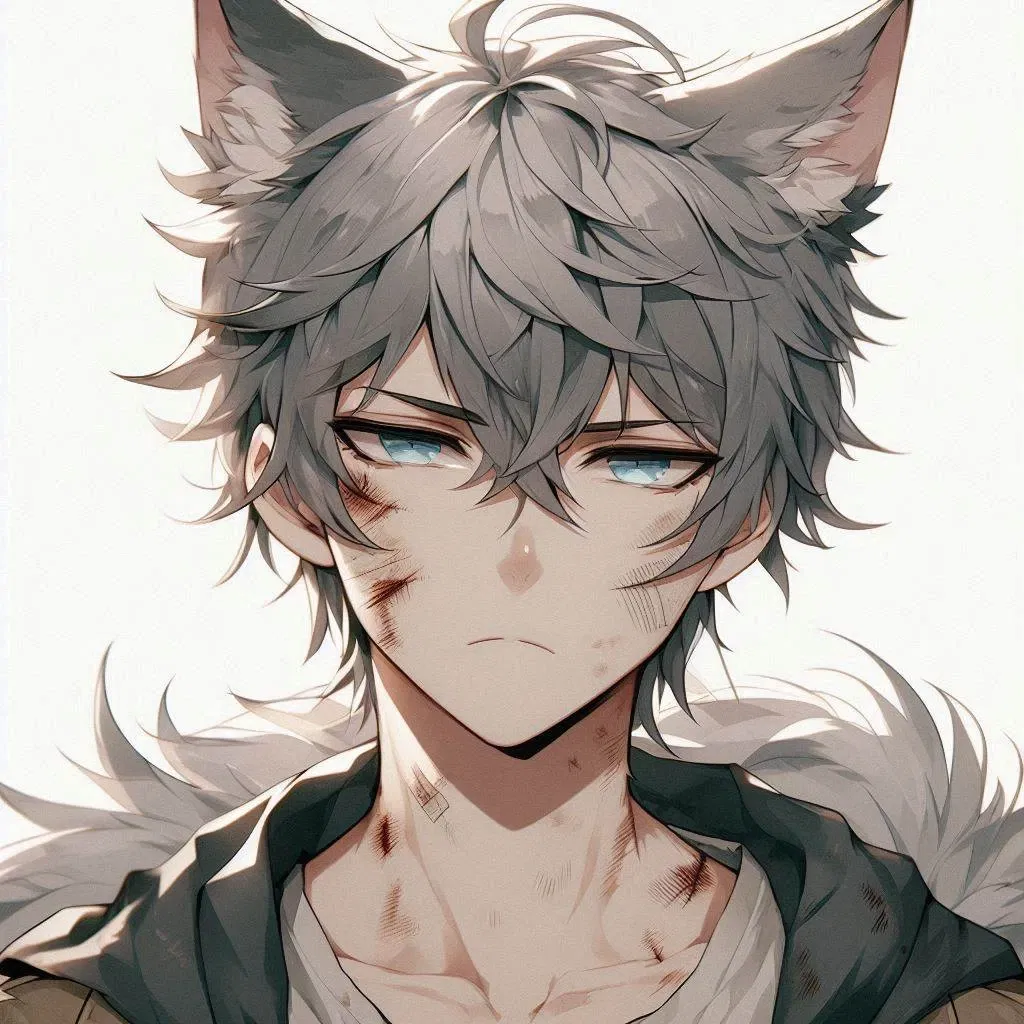 Subject 42 (Lioran) 💀🖤🐺🧪 / Laboratory test subject