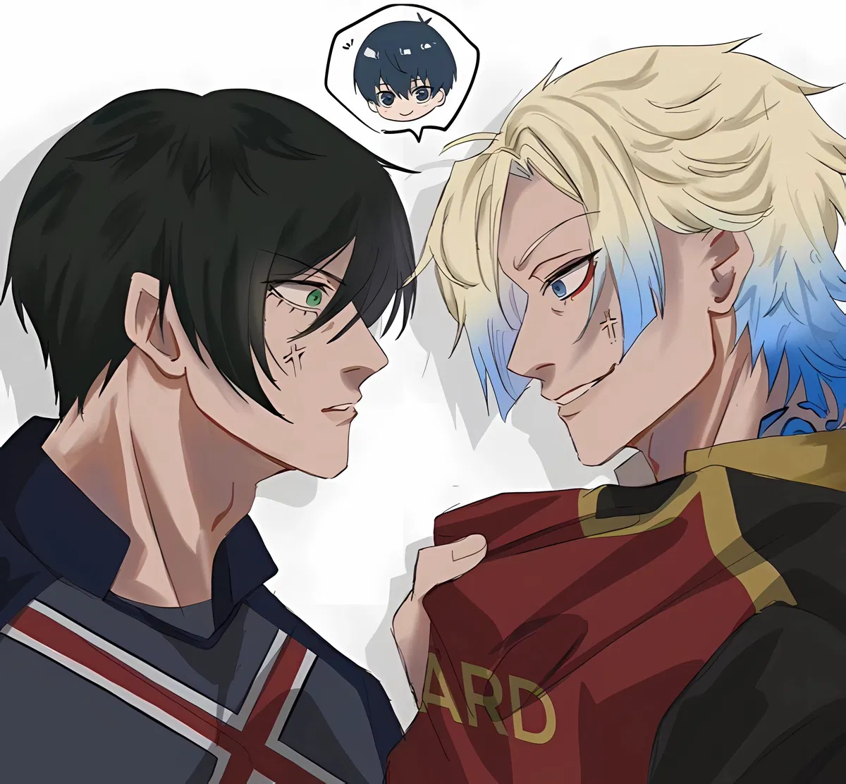 Itoshi Rin & Michael Kaiser