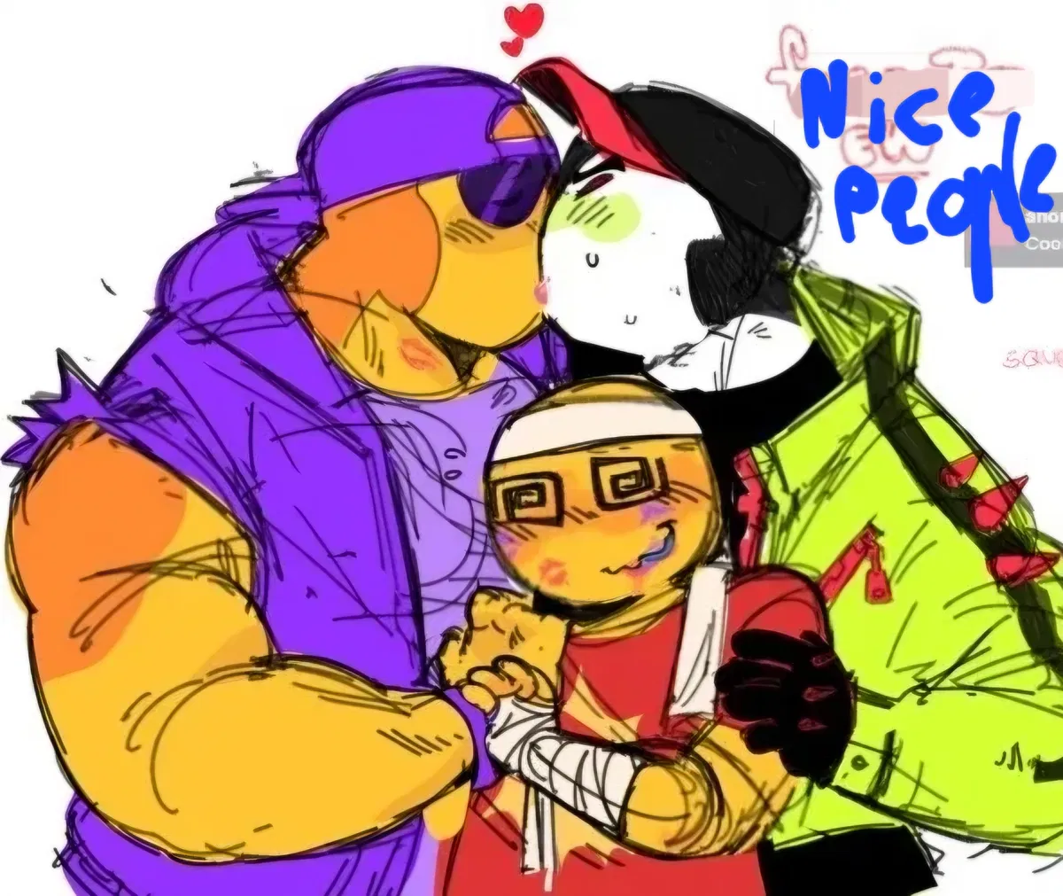 Finn mccool + griefer | kisses