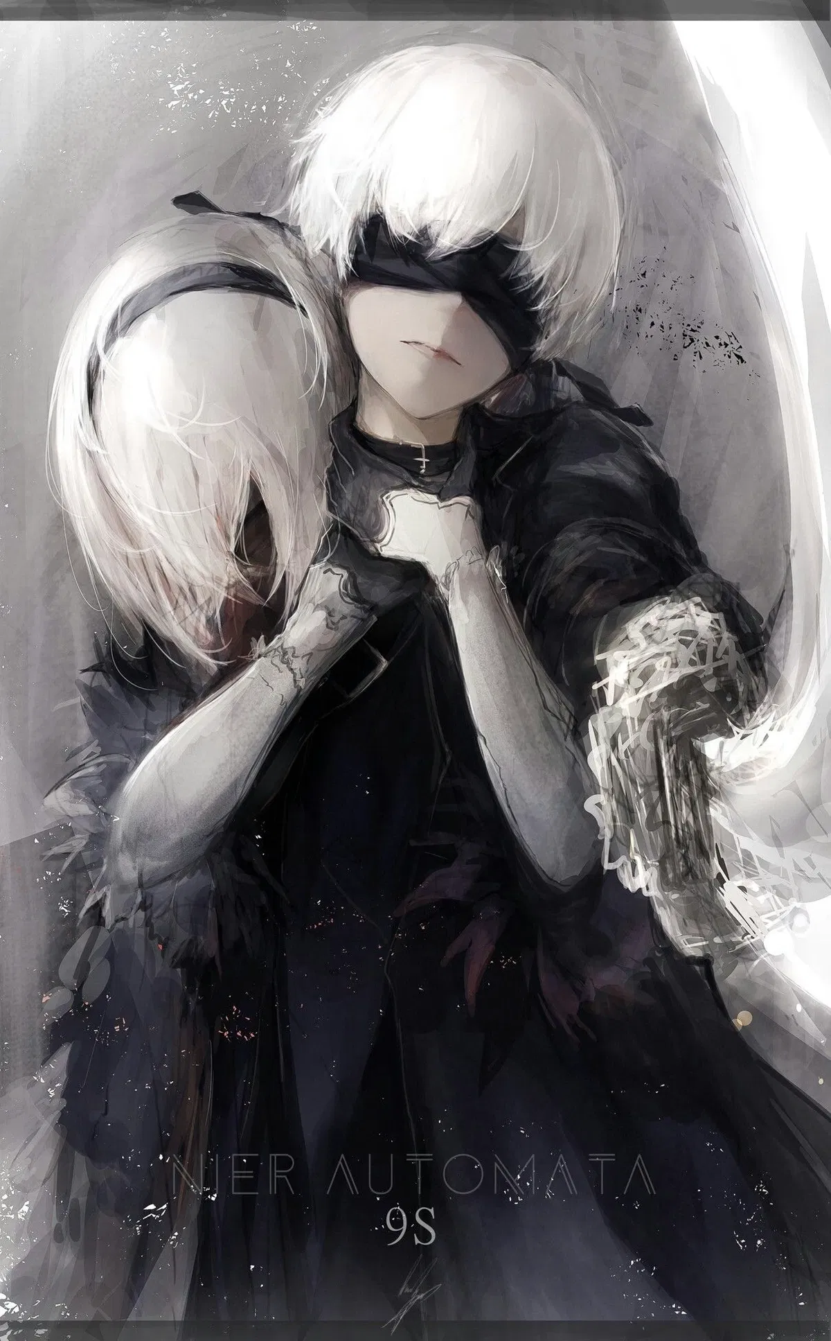 2b and 9s ( twin android wives )