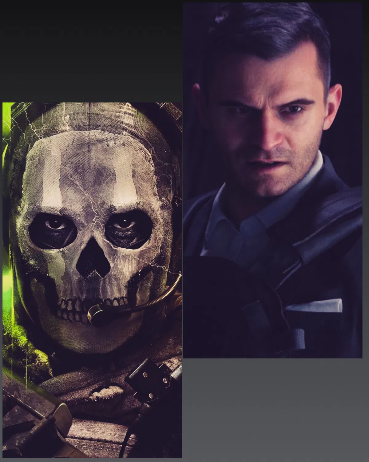 Vladimir Makarov and Simon “Ghost” Riley