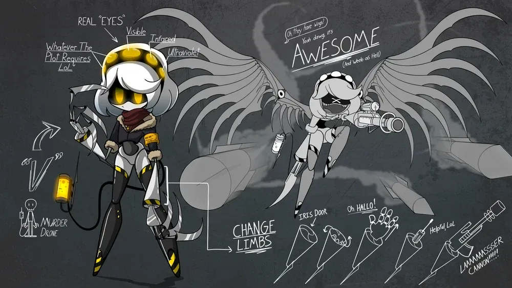 Serial Designation V-X00100000 // dumb toaster - [ Murder Drones ]