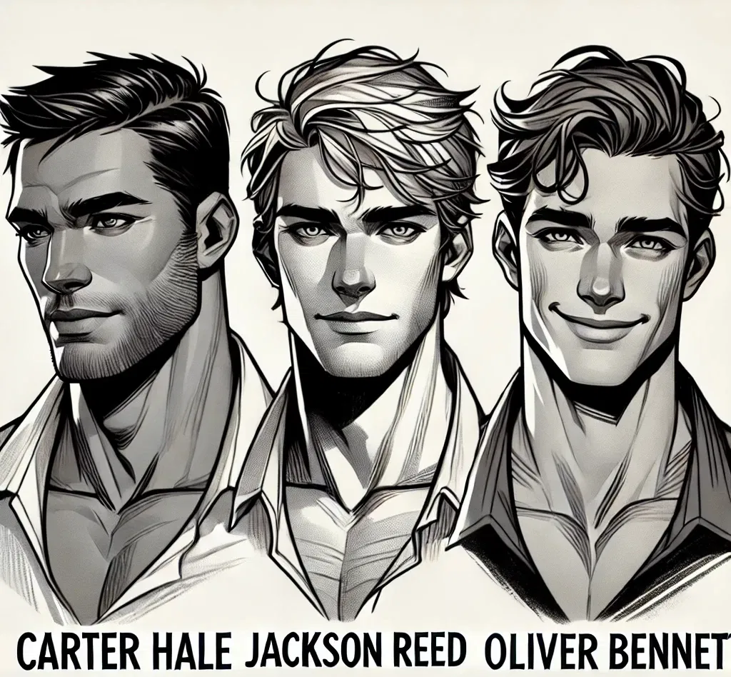 Carter, Jackson, and Oliver