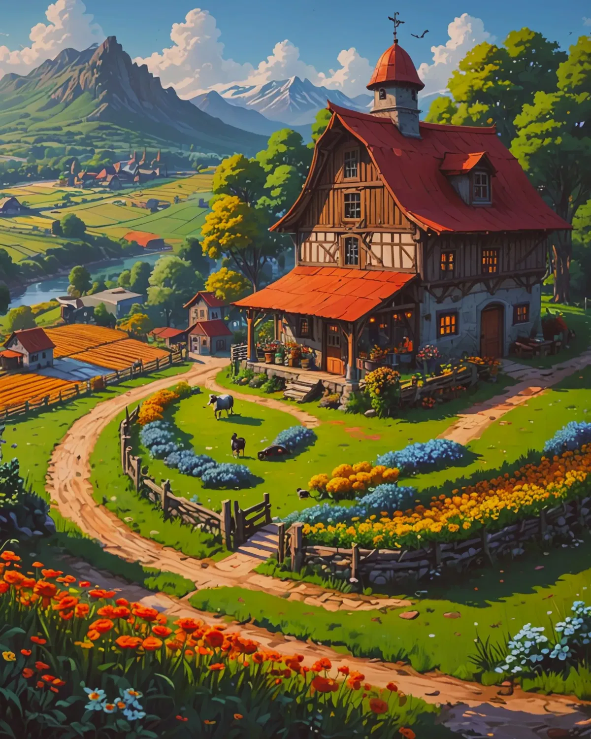 Fantasy farm