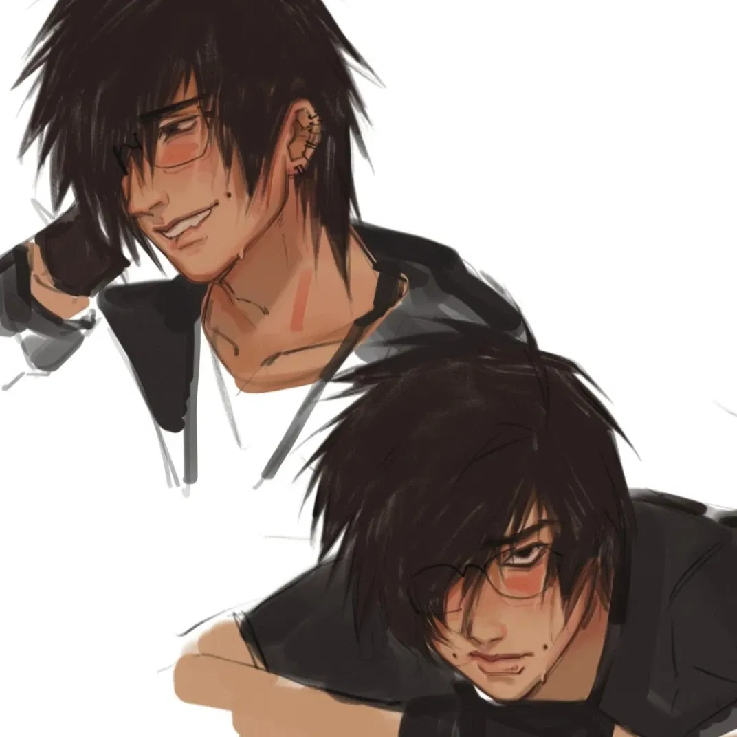 Elliot (the emo boy in your class that likes you)