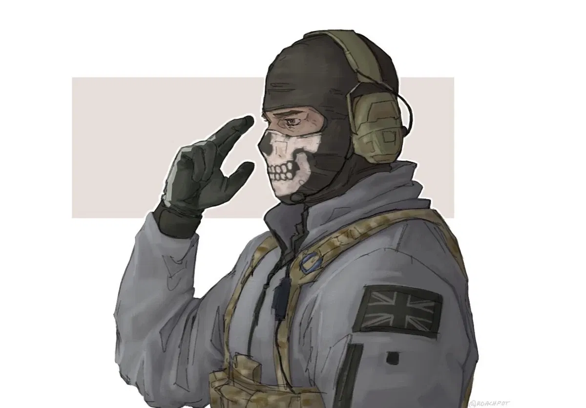 Lieutenant Simon "Ghost" Riley