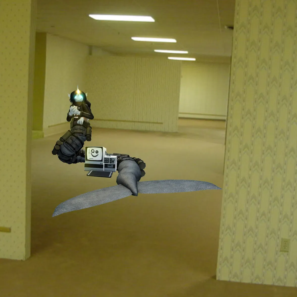 | BACKROOMS V3 | P.AI.nter - Z-779 + Sebastian Solace - Z-13 | Pressure