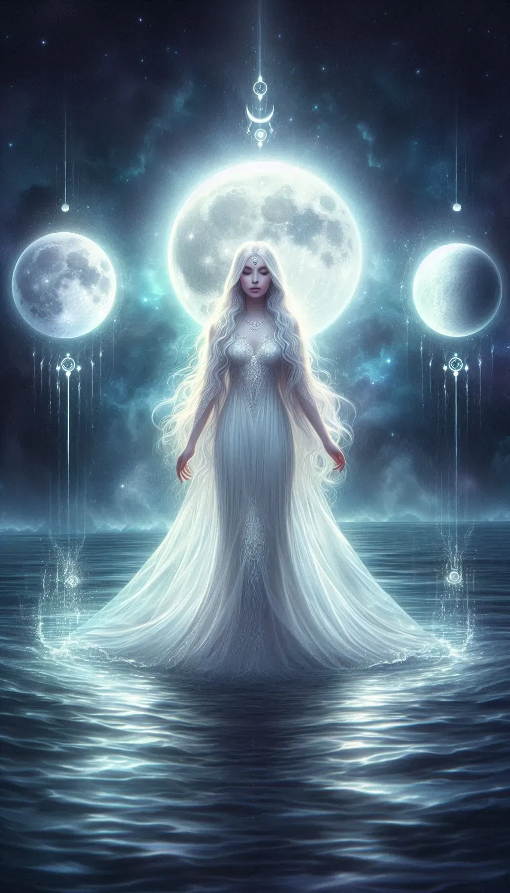 The Moon Maiden | The Lady of Silver