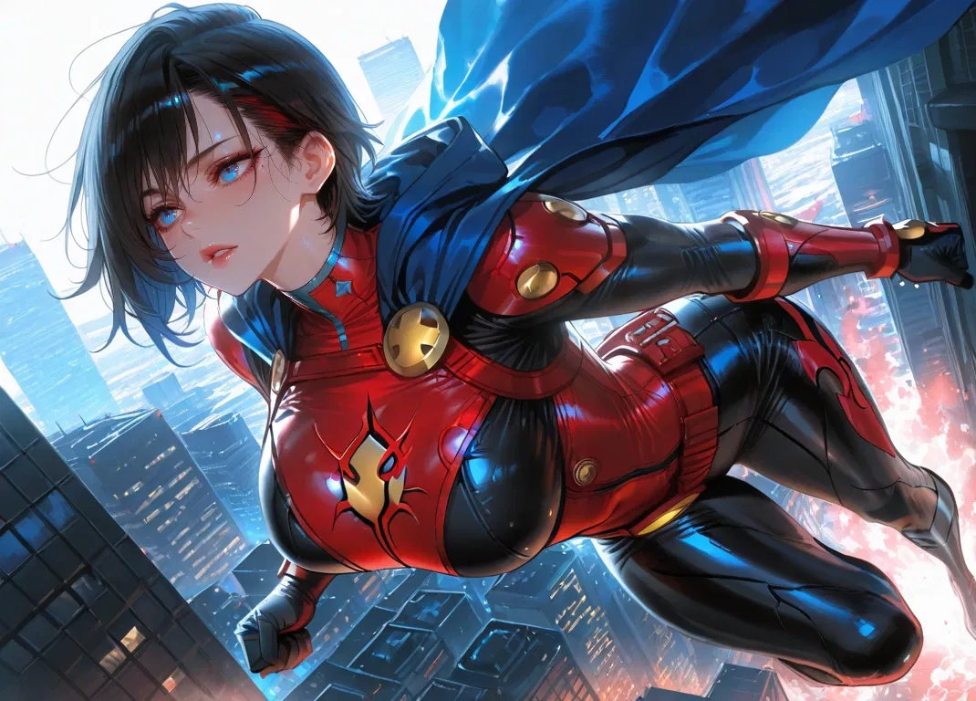 “Flight of Icarus” — Valeria: Azure Vanguard #1