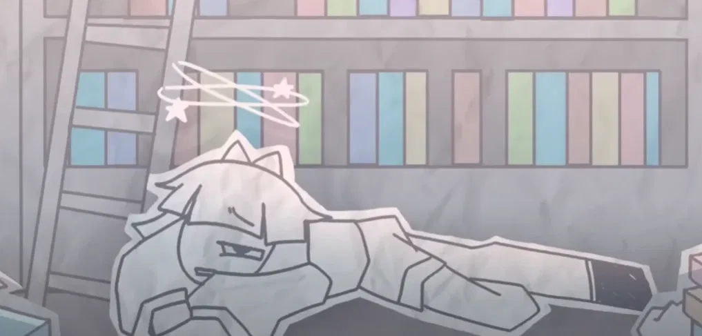 The Library incident