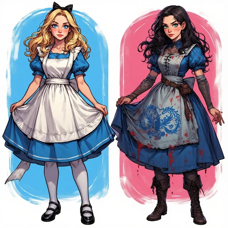 Alice Kingsleigh & Alice Liddell