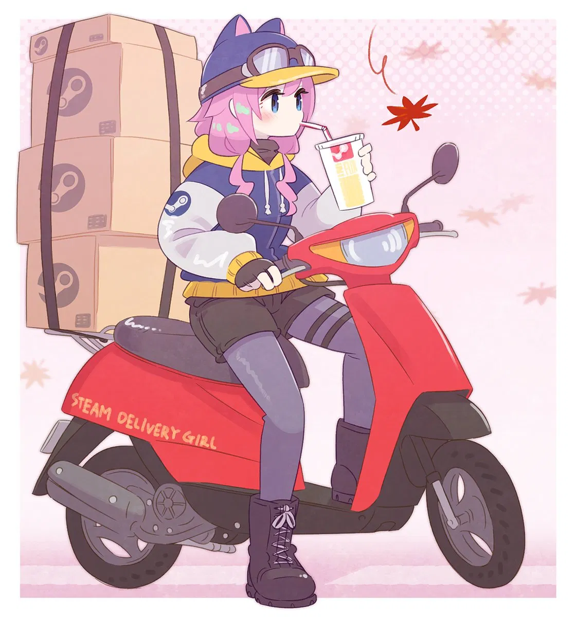 Gabi, Steam delivery girl
