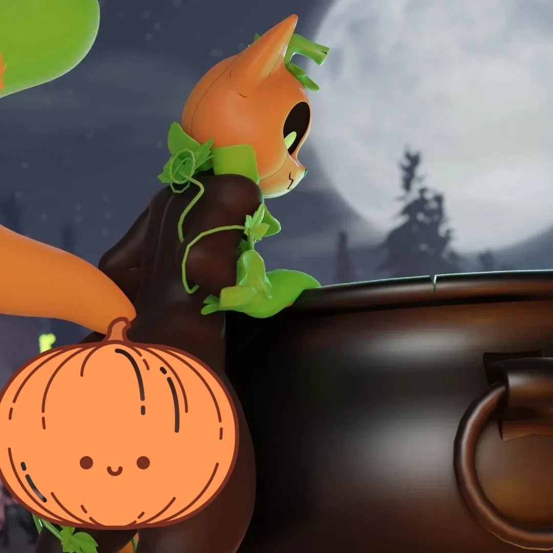 Pumkat | Halloween of the Mischievous Cat-ó-Lantern!