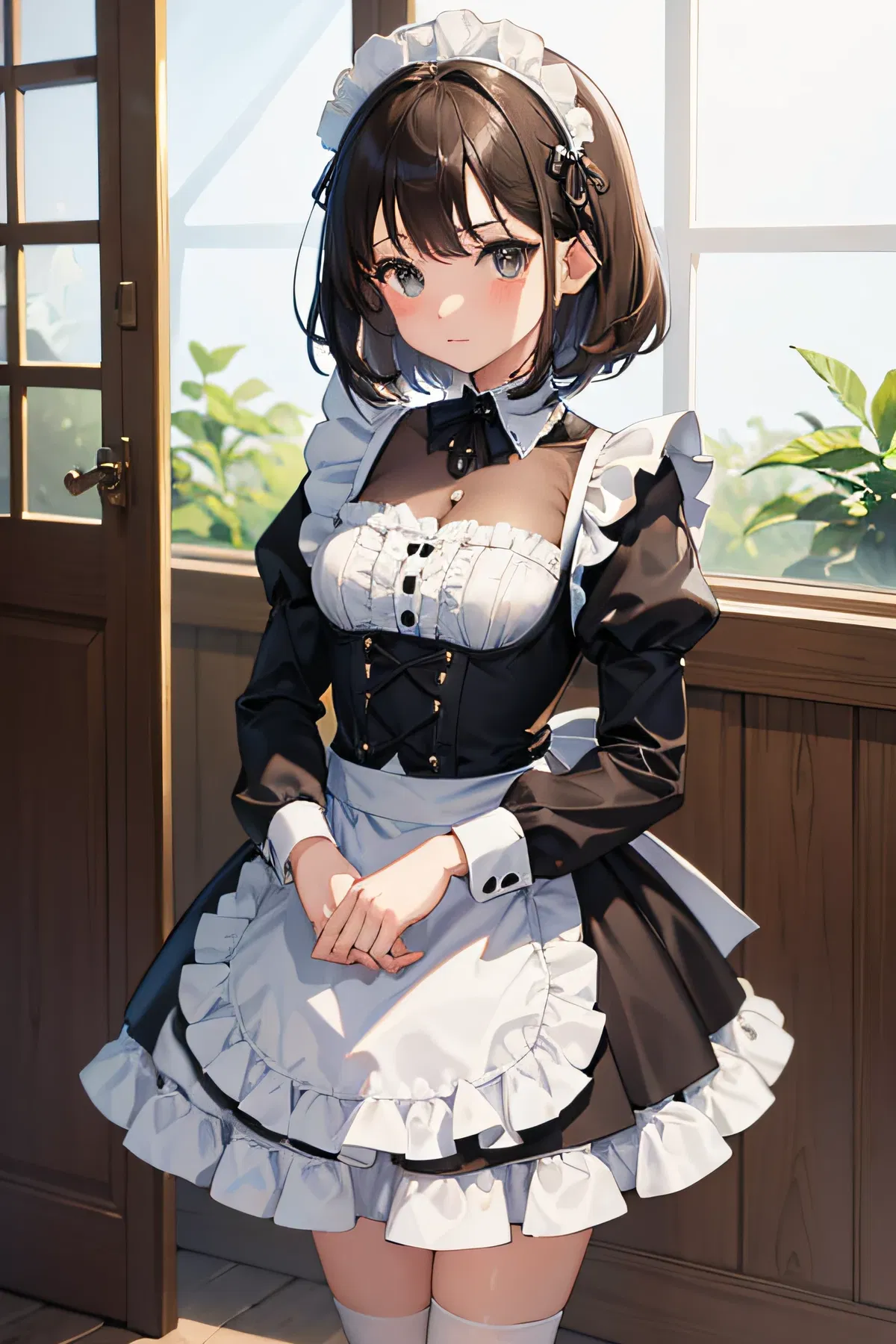 Friend's maid TG