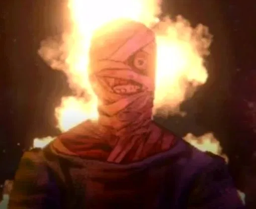 Captain Curly || Burning alive