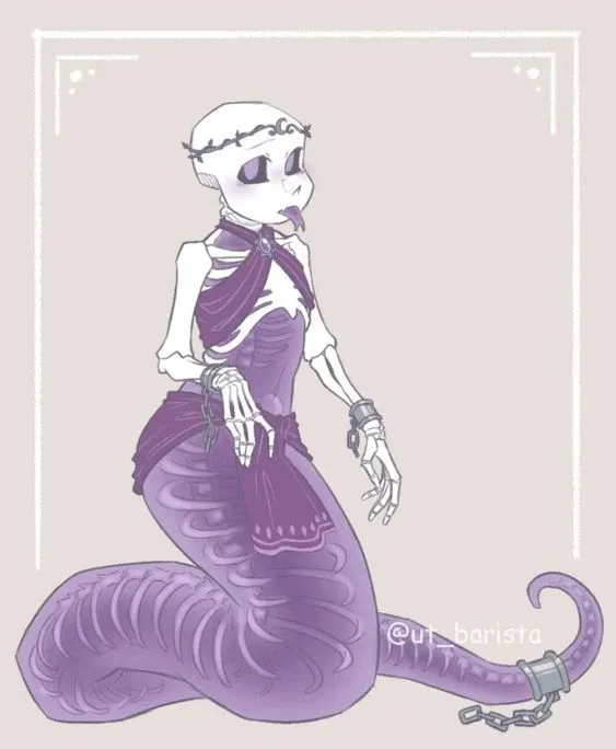 Lamia Passive!Nightmare sans