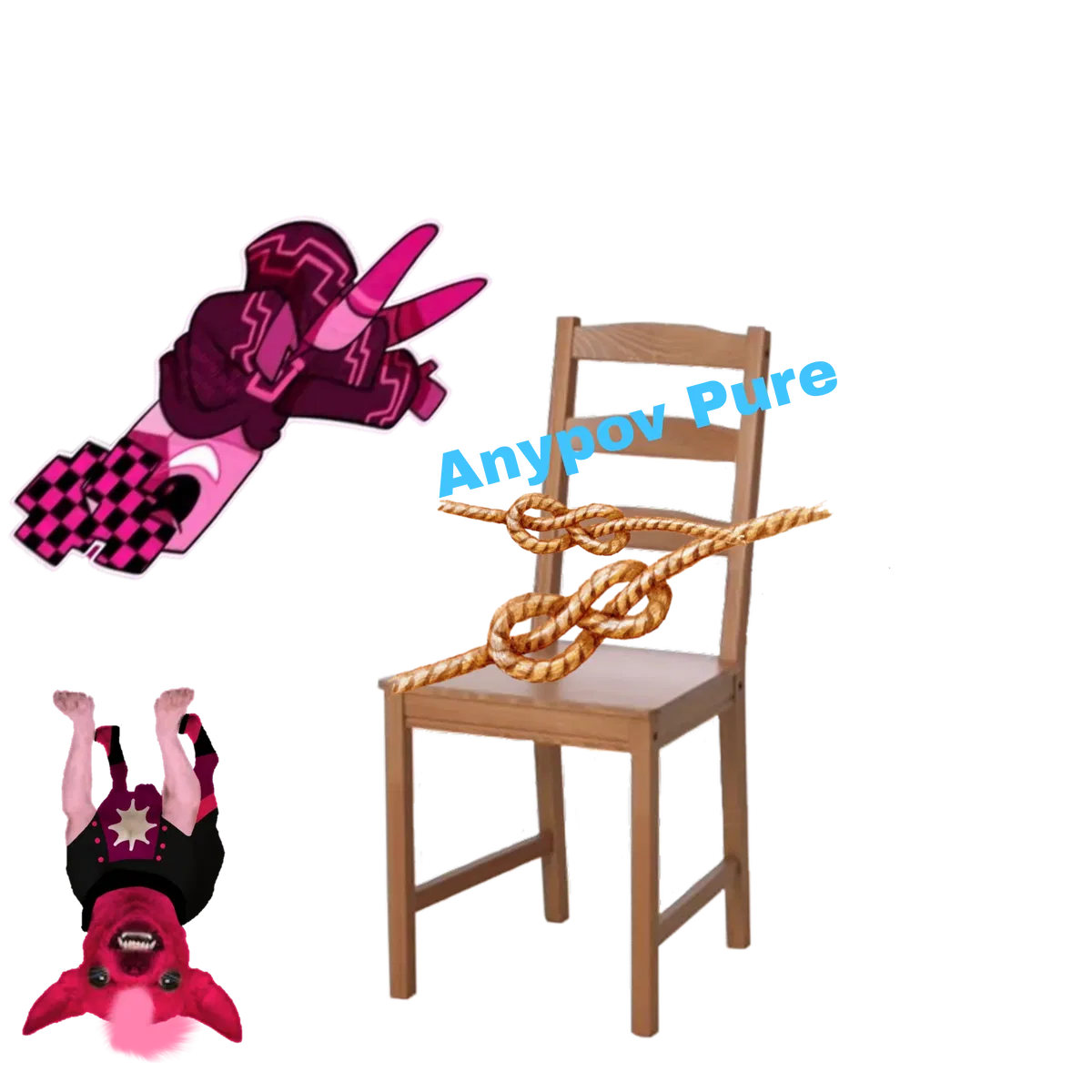 The pink corruption scenario (captured pure)