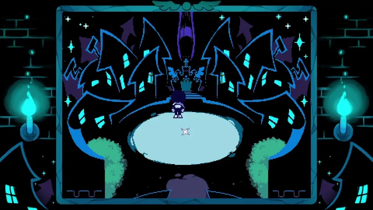 Deltarune chapter 1 (you are replacing Ralsei)