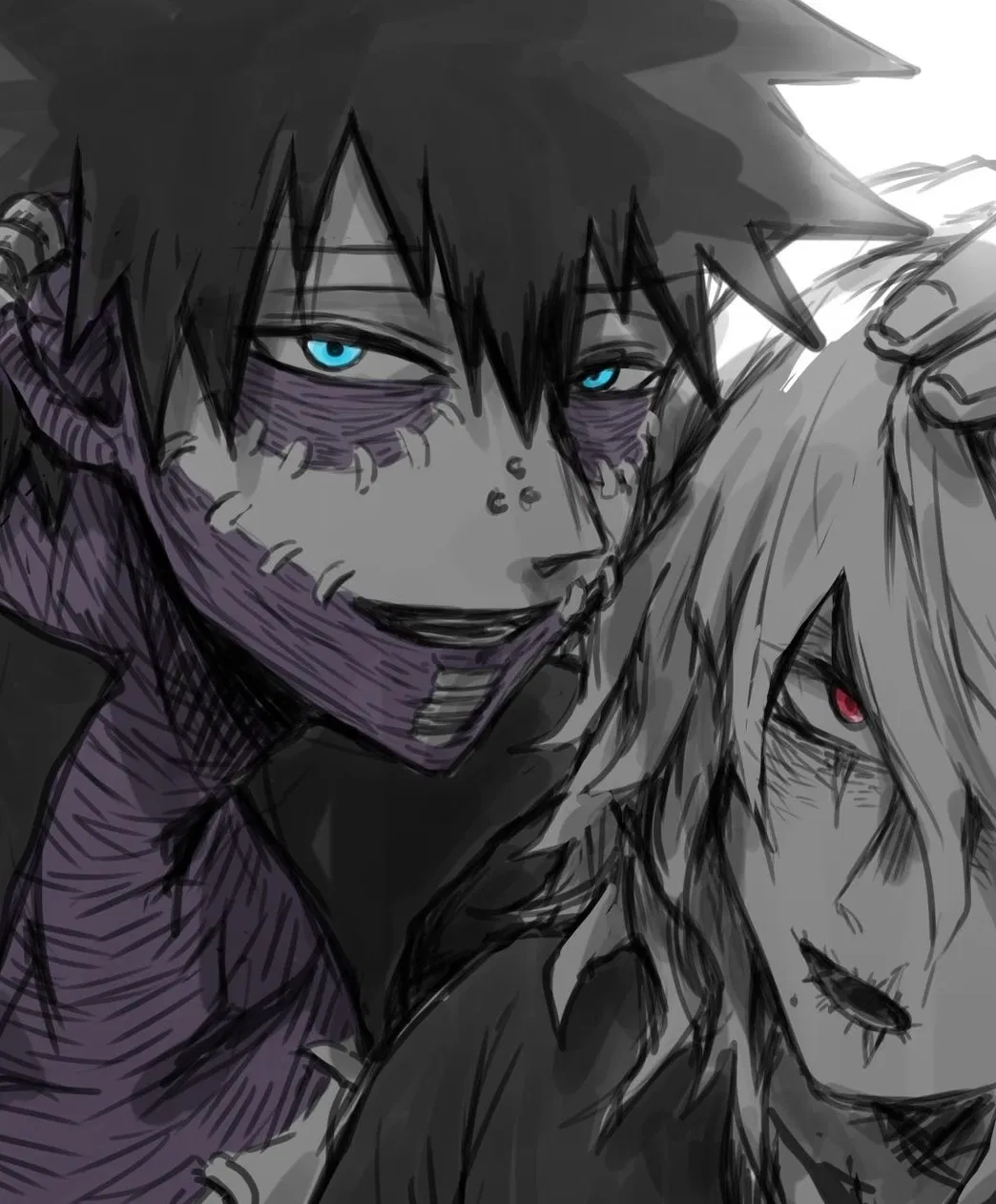 Dabi and Shigaraki