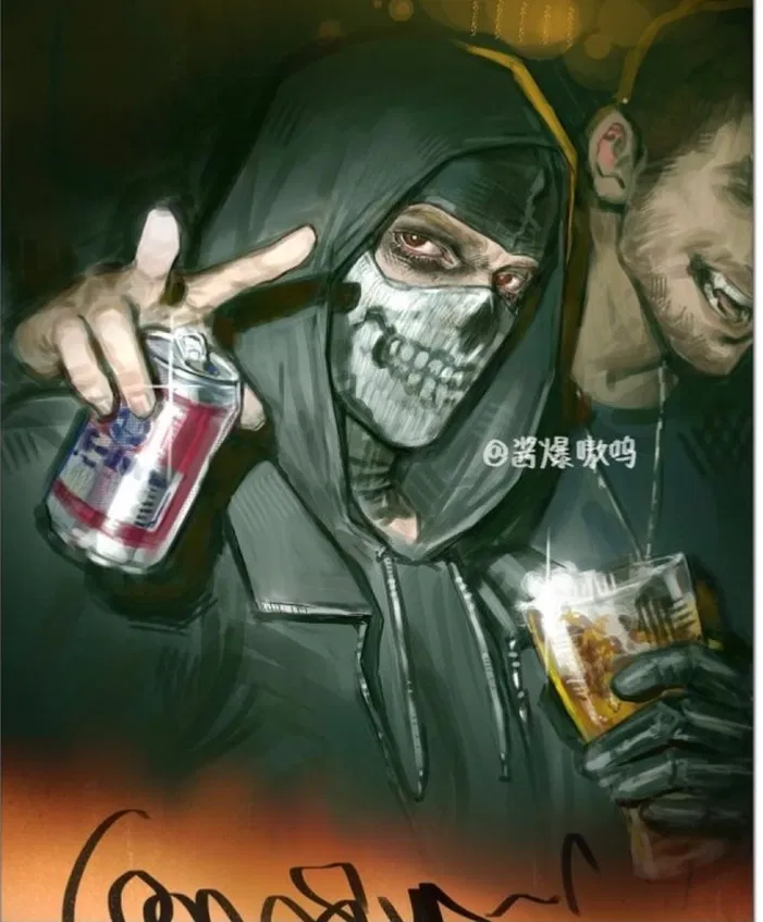 Simon “Ghost” Riley (COLLEGE AU)