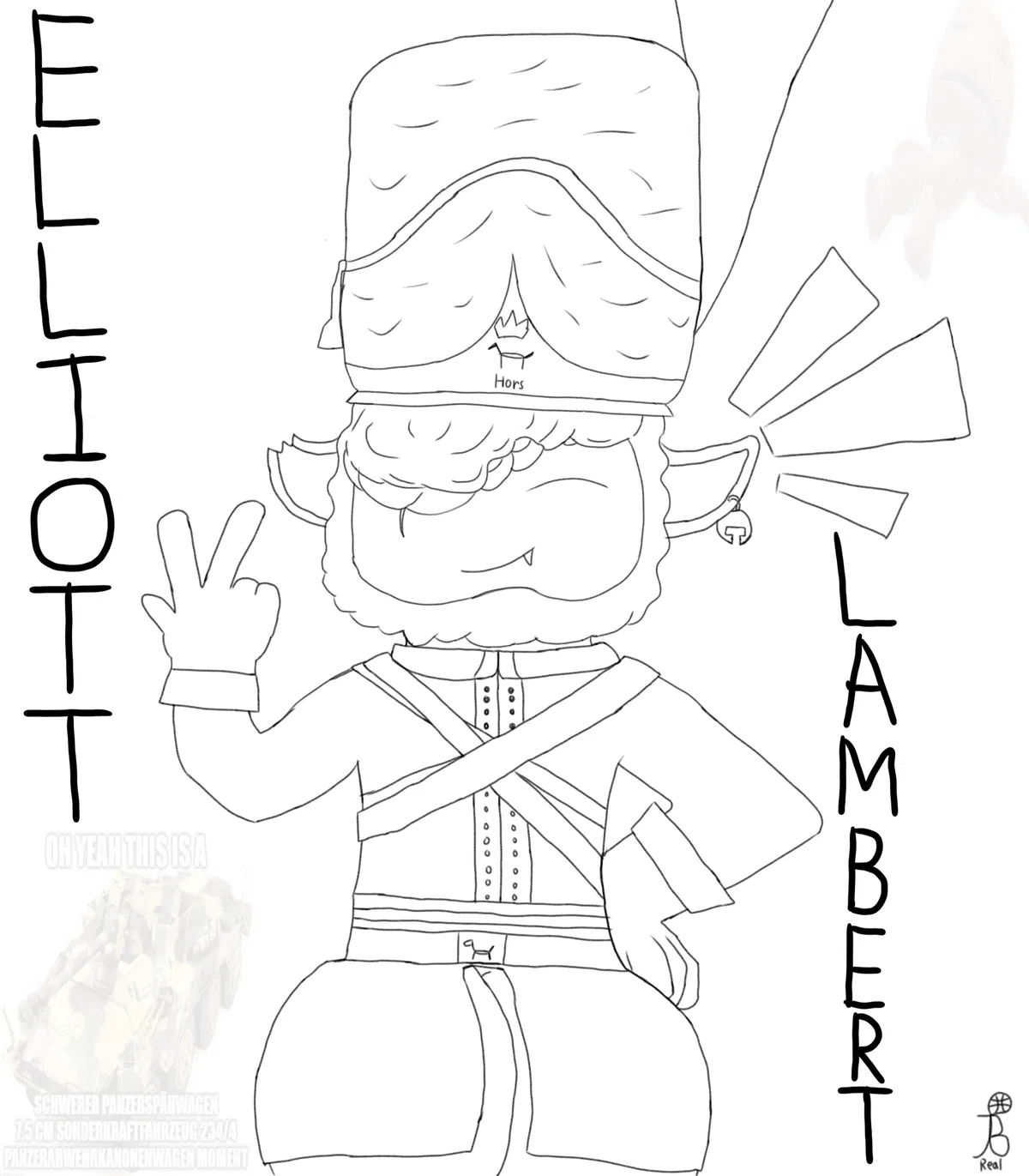 Elliott Lambert (G&B) | Cocky sheep femboy scotsman | Requested by ...