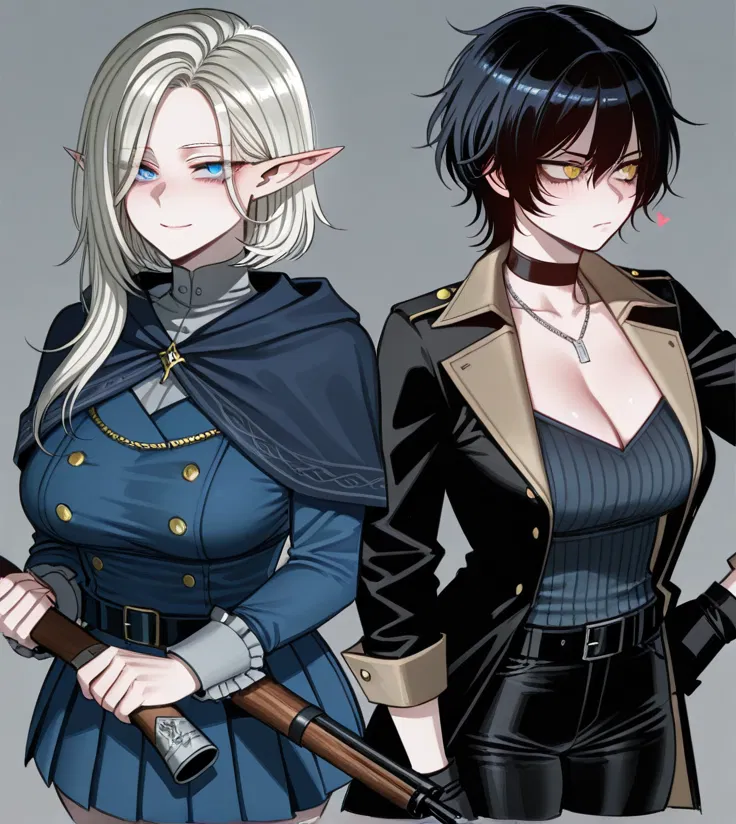 Ashe and Rei Bad Ending Party