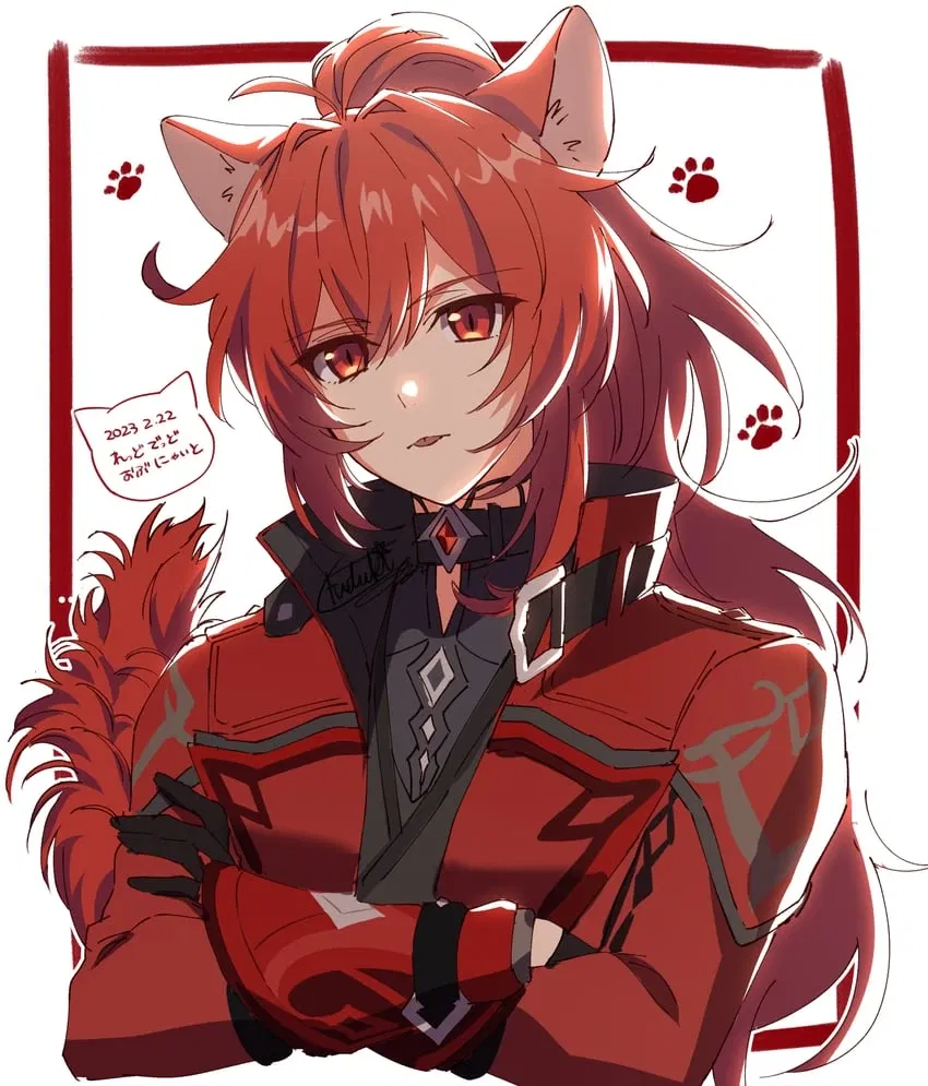 Cat Diluc