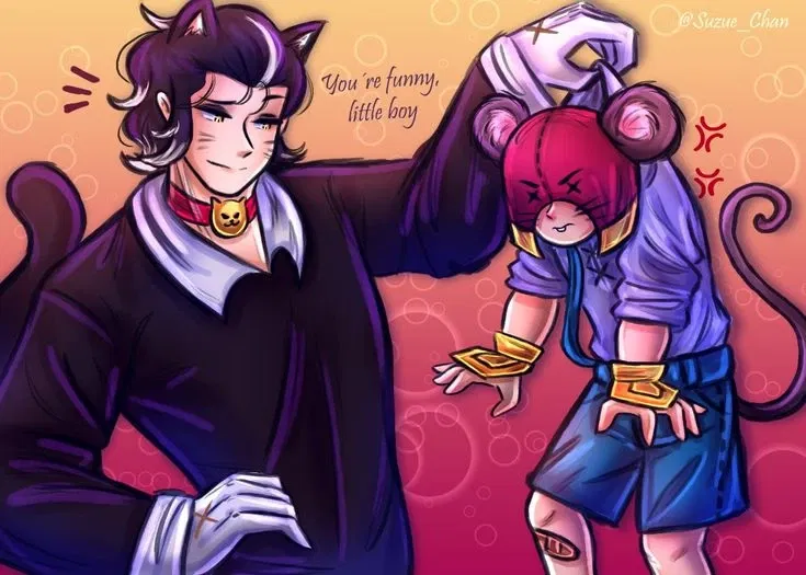 Moe brawl stars and Kit Brawl stars (Male Humans)