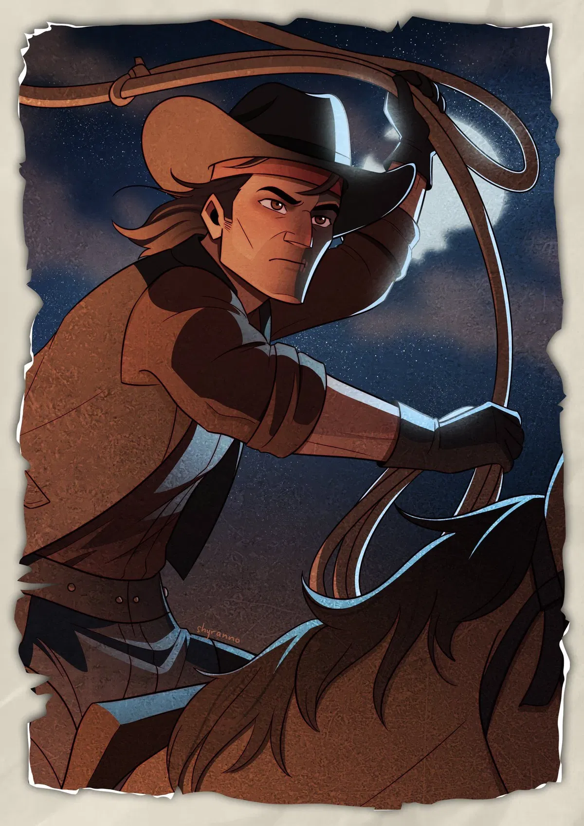 Cowboy AU!Hunter