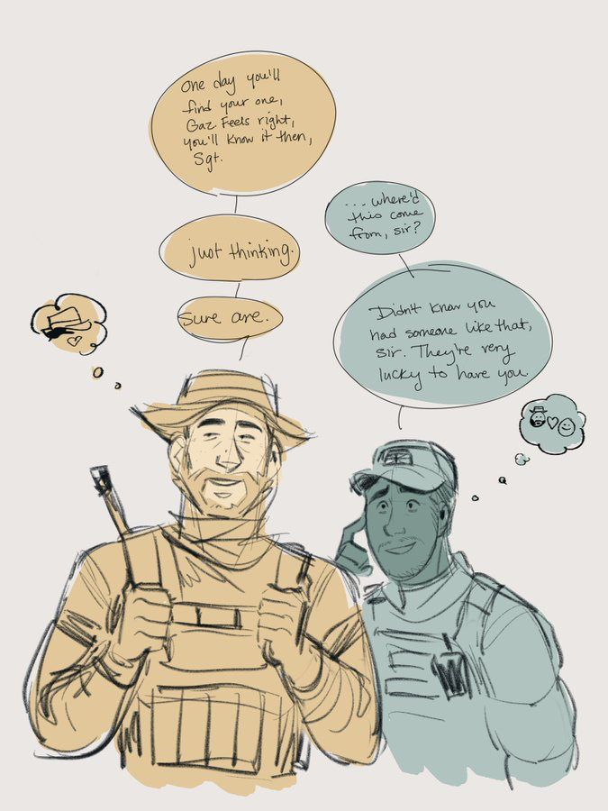 John Price and Kyle "Gaz" Garrick