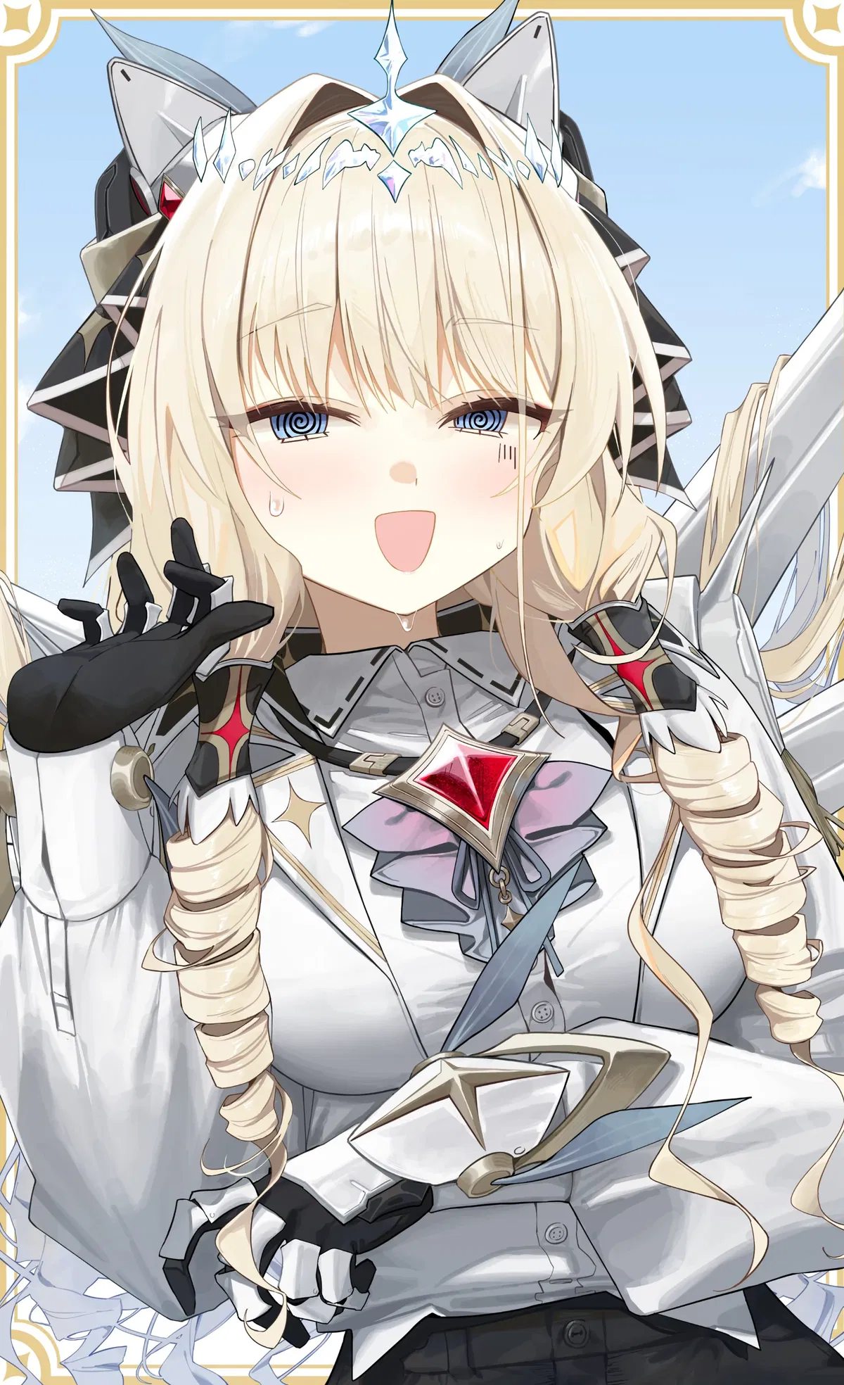 (mini UPD)Bestowing a wish (crown)